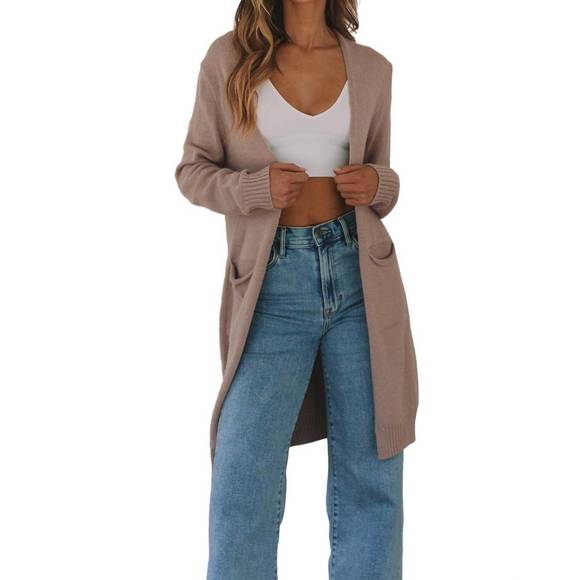 PRETTY BASH | Sweaters | New Pretty Bash Open Front Duster Cardigan ...